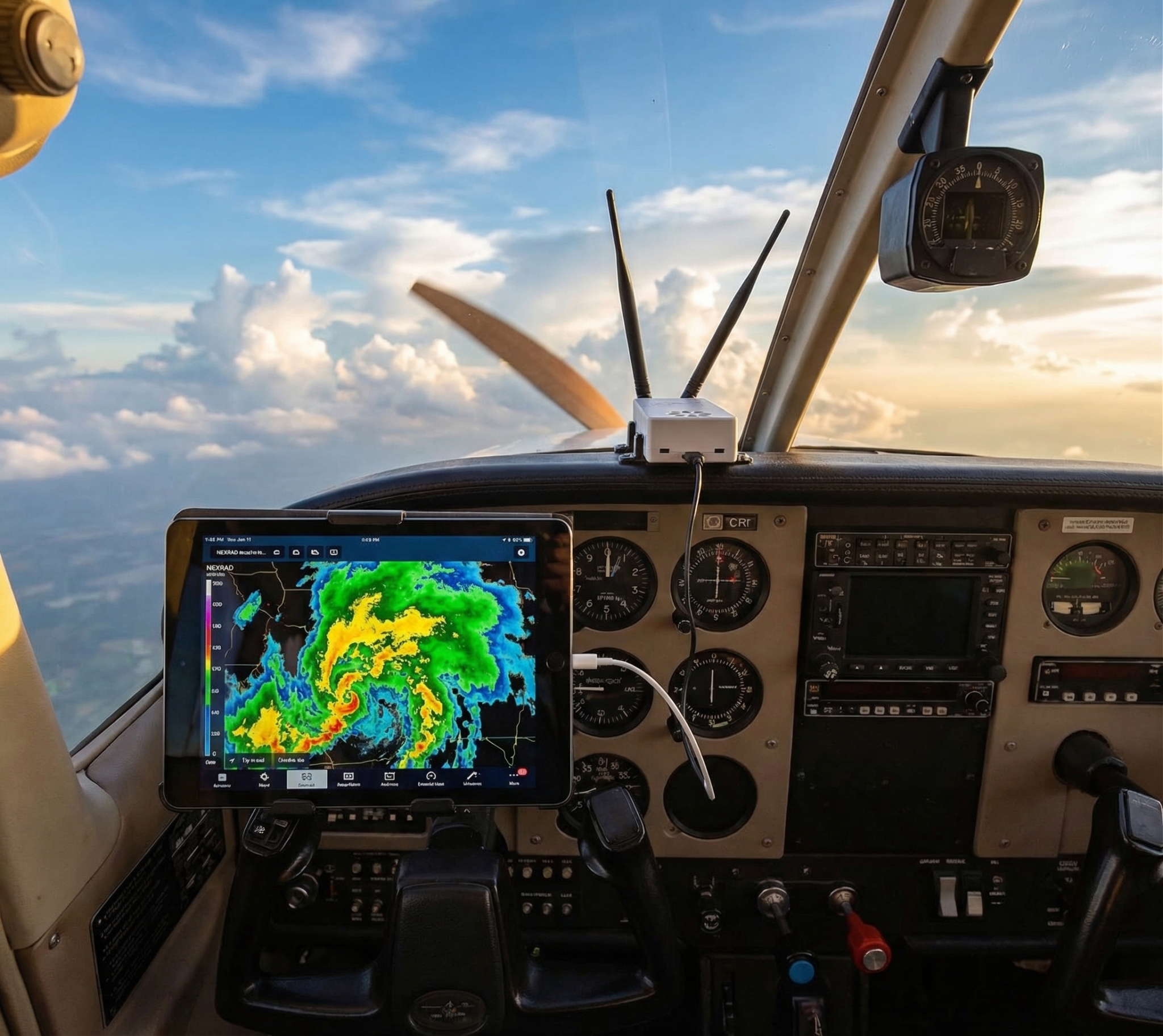 What ADS-B Weather Actually Shows Pilots (NEXRAD, METARs, PIREPs ...